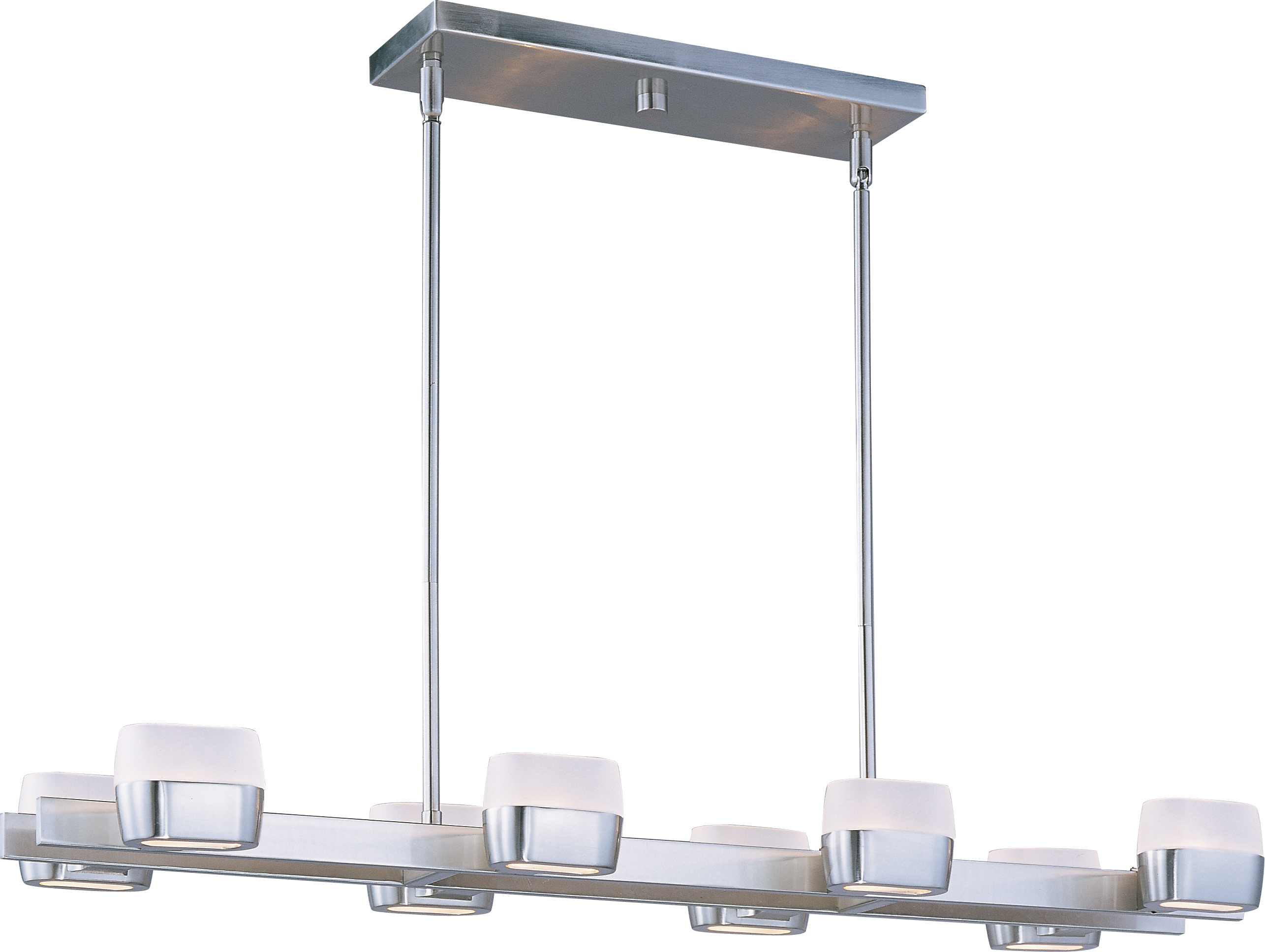 Ellipse 8-Light Pendant - Linear Pendant - Maxim Lighting