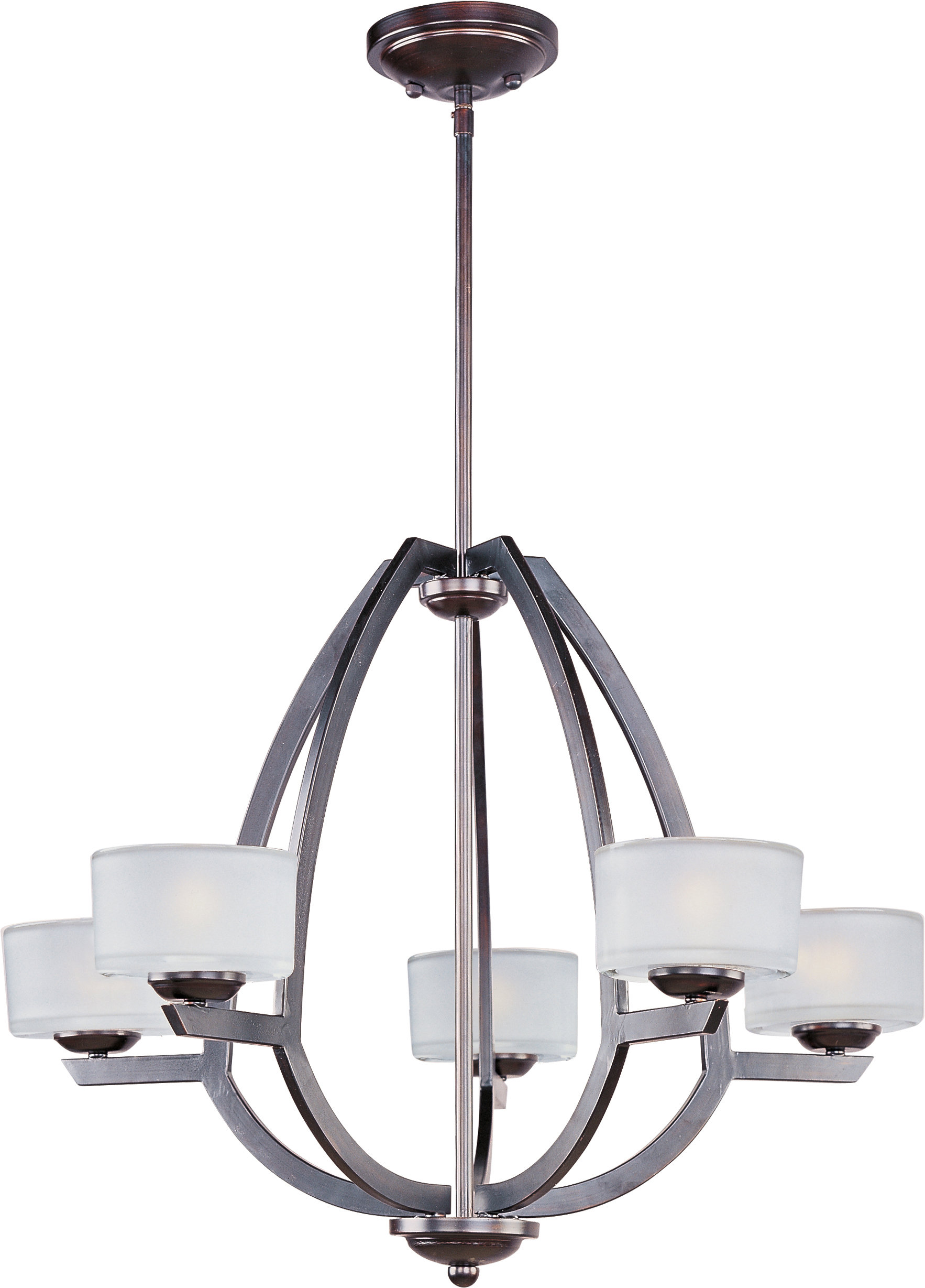 Vortex 5-Light Chandelier - Chandelier - Maxim Lighting