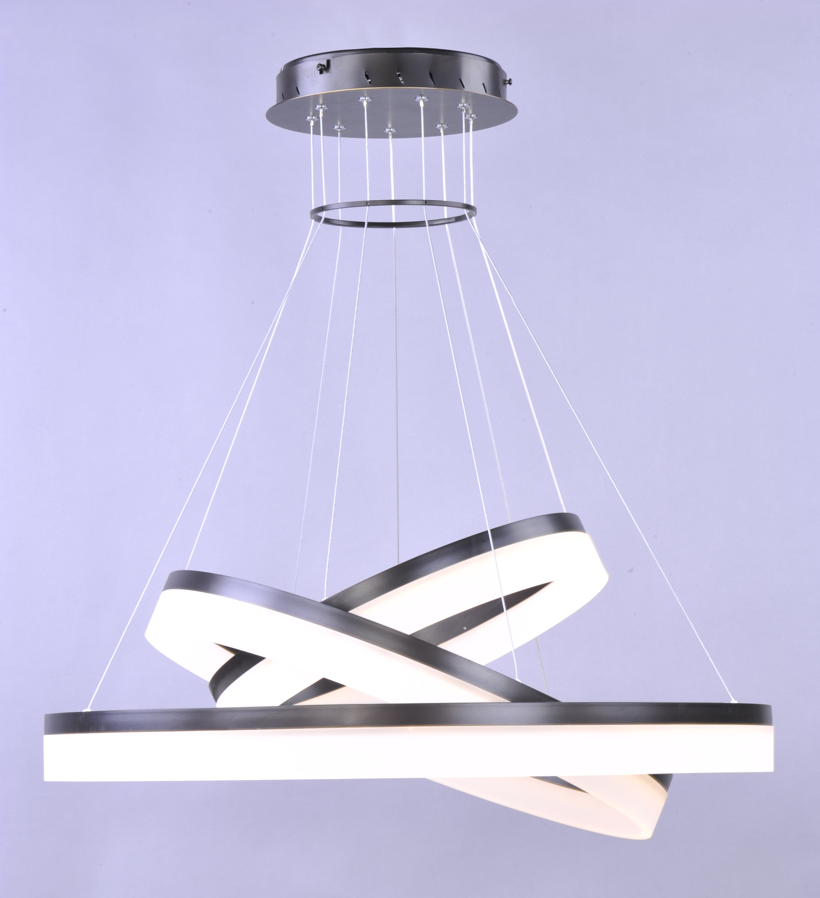 Saturn 3-Tier LED Pendant - Multi-Light Pendant - Maxim Lighting