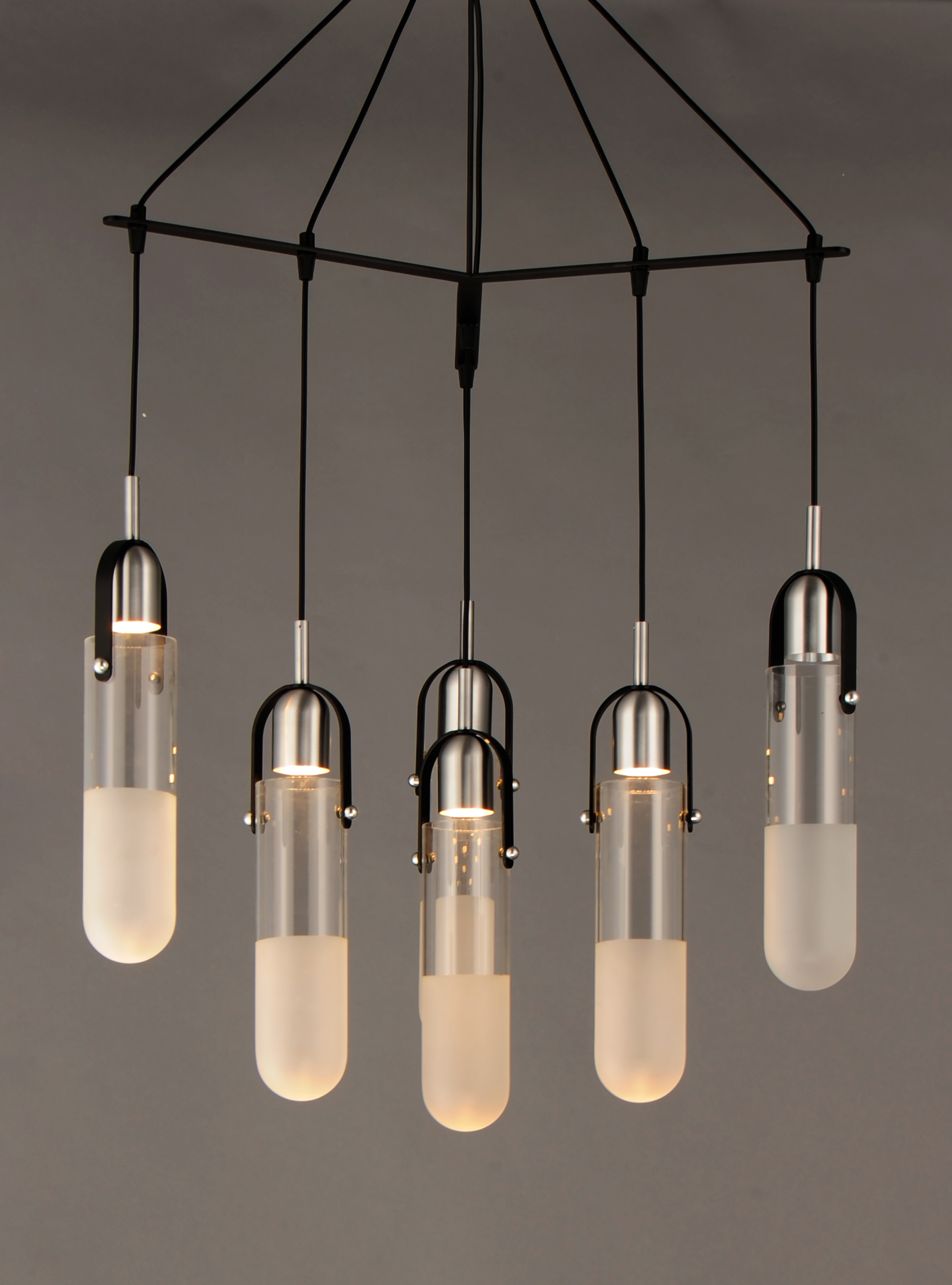 Capsule 6-Light Mini LED Pendant - Multi-Light Pendant - Maxim Lighting