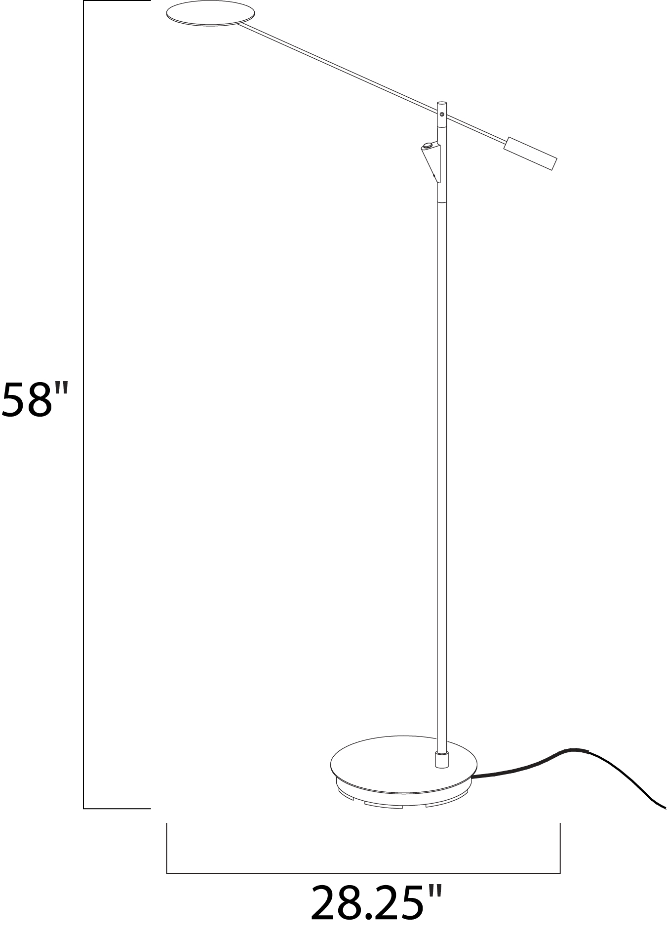 Eco-Task LED Floor Lamp - Floor Lamp - Maxim Lighting